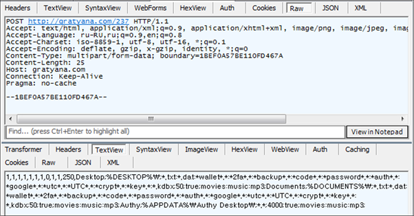 Analysis of Info-Leaking Feature of Info-Stealer Malware Vidar – ASEC